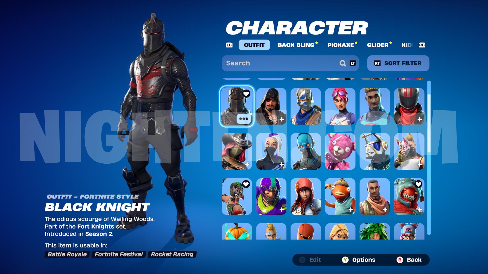 NightFN - Rare Fortnite Accounts