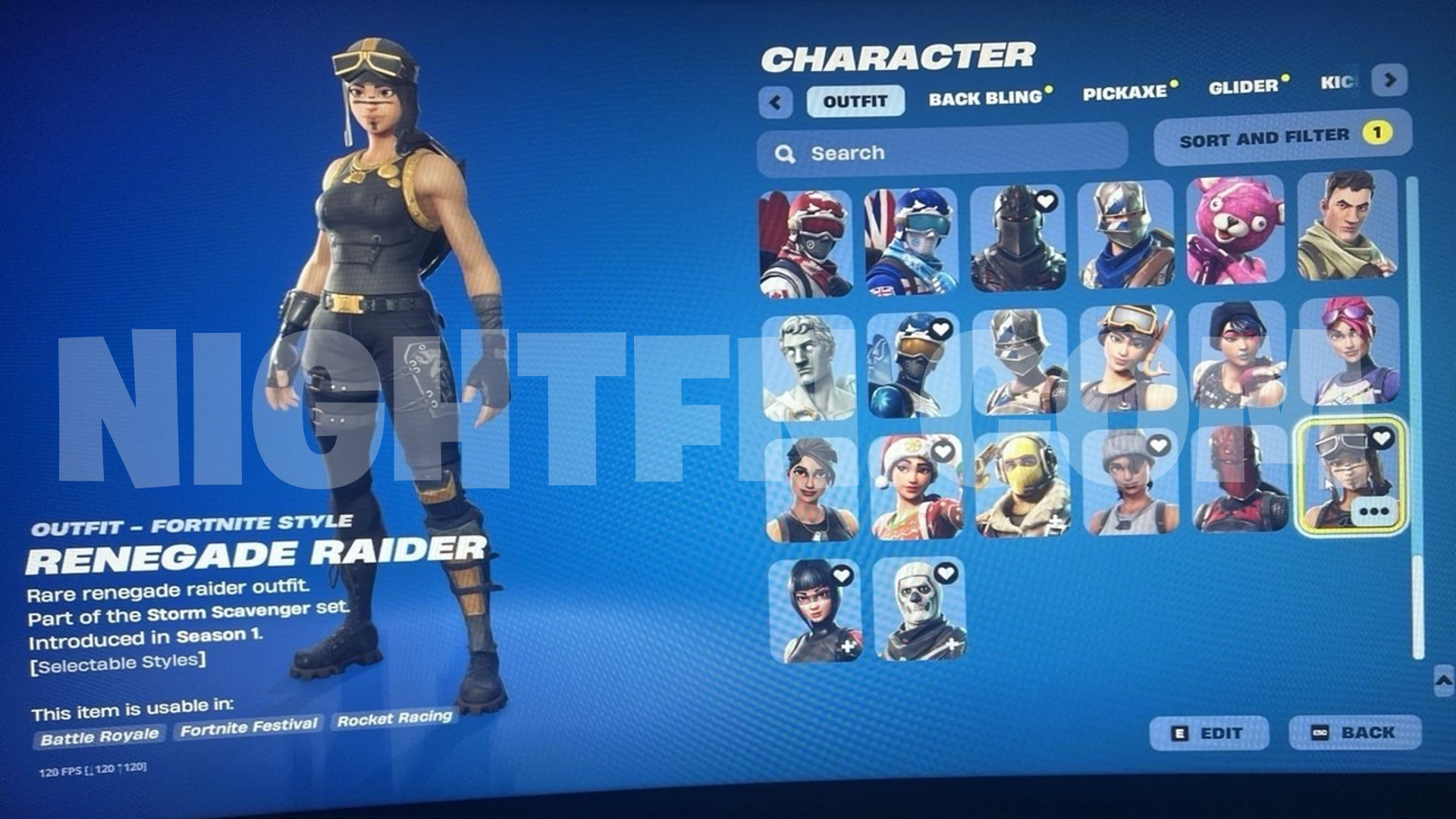 NightFN - Rare Fortnite Accounts